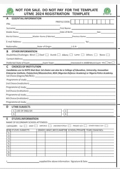 HOW TO REGISTER FOR JAMB EXAM - Expo Pin