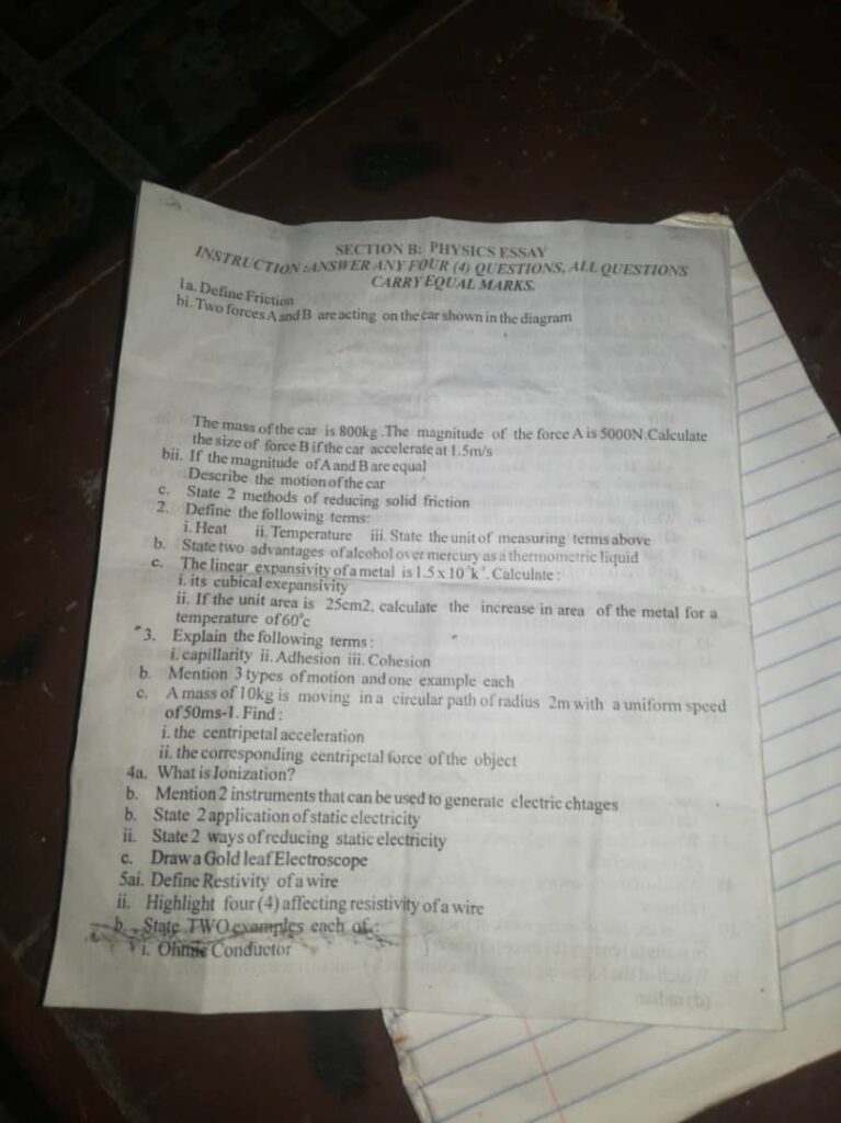 OYO STATE SS1 JOINT EXAM ANSWERS - Expo Pin OYO STATE SS1 JOINT EXAM ANSWERS - Expo Pin