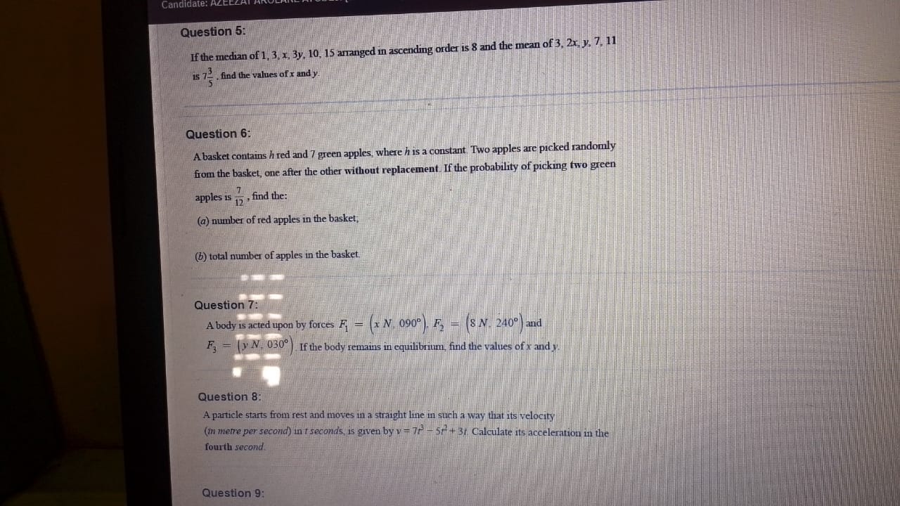 2025 WAEC GCE CBT F/MATHS QUESTIONS - Expo Pin